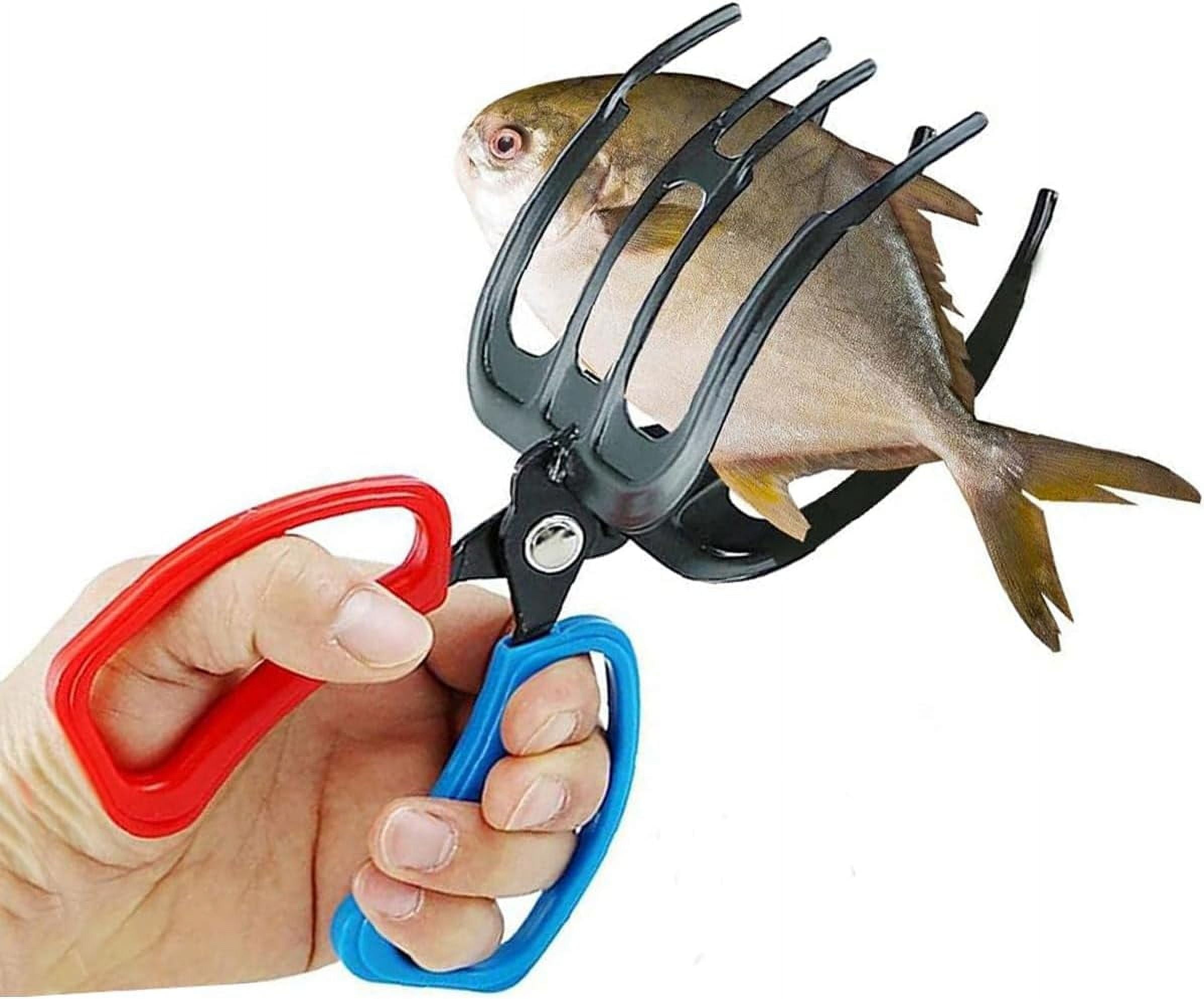 LUUFILx New Fishing Pliers Gripper - Metal Fish Control Clamp Claw ...