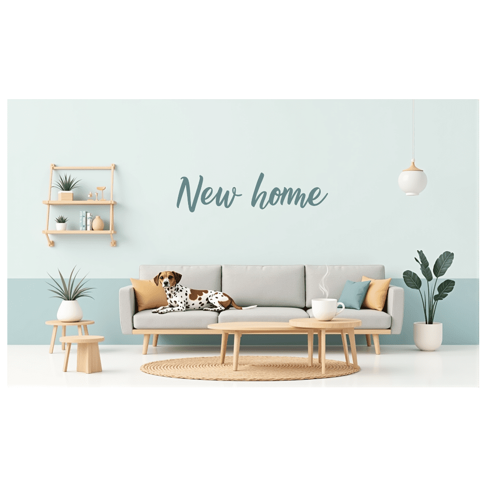 LUUFILx New Home Decor Backdrop Wall Art Banner for Living Room Sofa ...