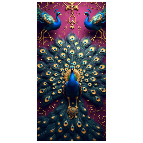 6.6ft Dual Color Rain Curtain, Party Decor Background for Birthday ...