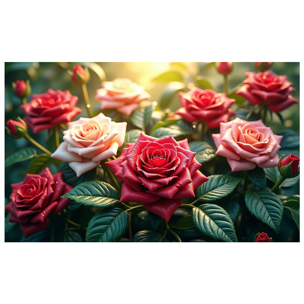 LUUFILx Pink Orchid Floral Banner Decoration Backdrop Photography Props ...