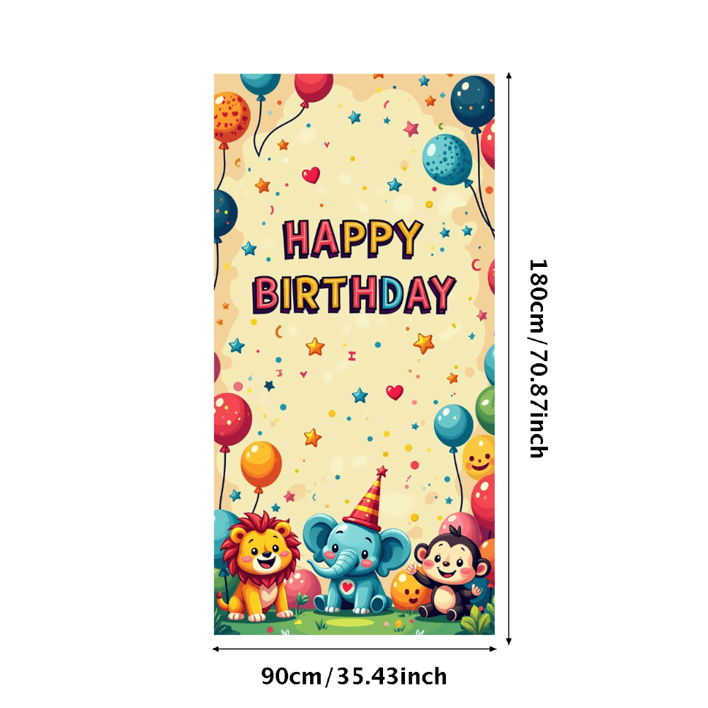 LUUFILx Pixel Style Happy Birthday Banner with Colorful Balloons ...