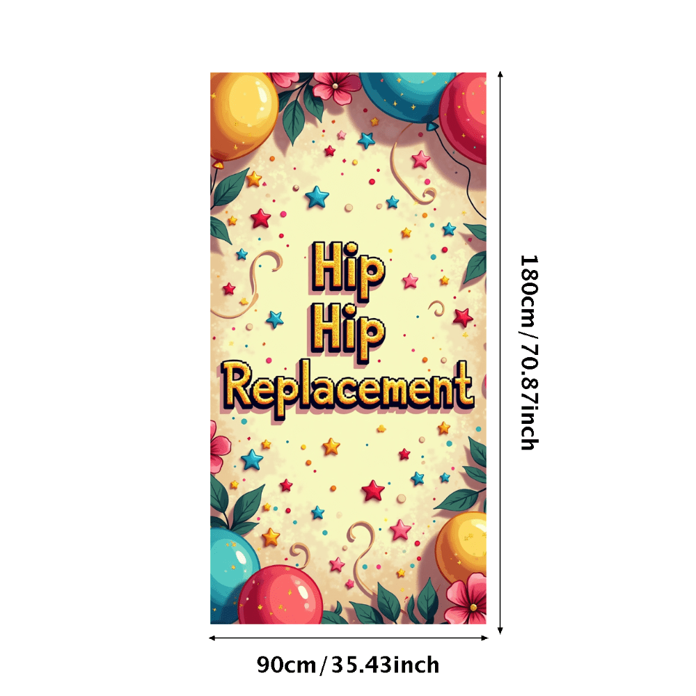 LUUFILx Retro Pixel Style Hip Hip Banner, Party Background Decor, Ideal ...