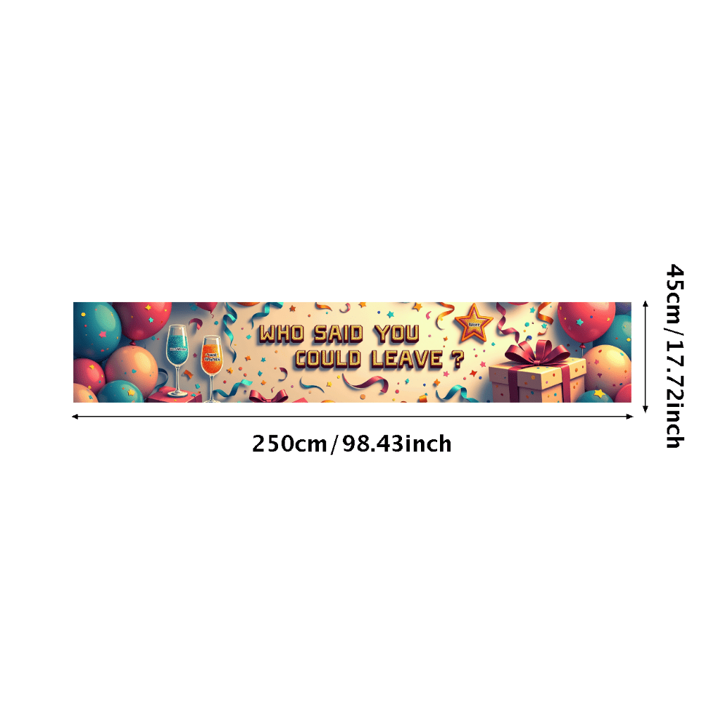 LUUFILx Retro Style Peace Sign Themed Banner Party Decorations with ...