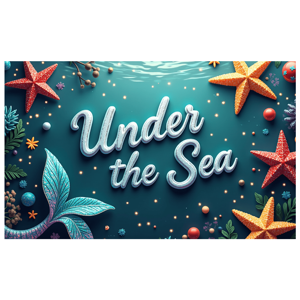 LUUFILx Under the Sea Nautical Themed Backdrop Banner Party Supplies ...