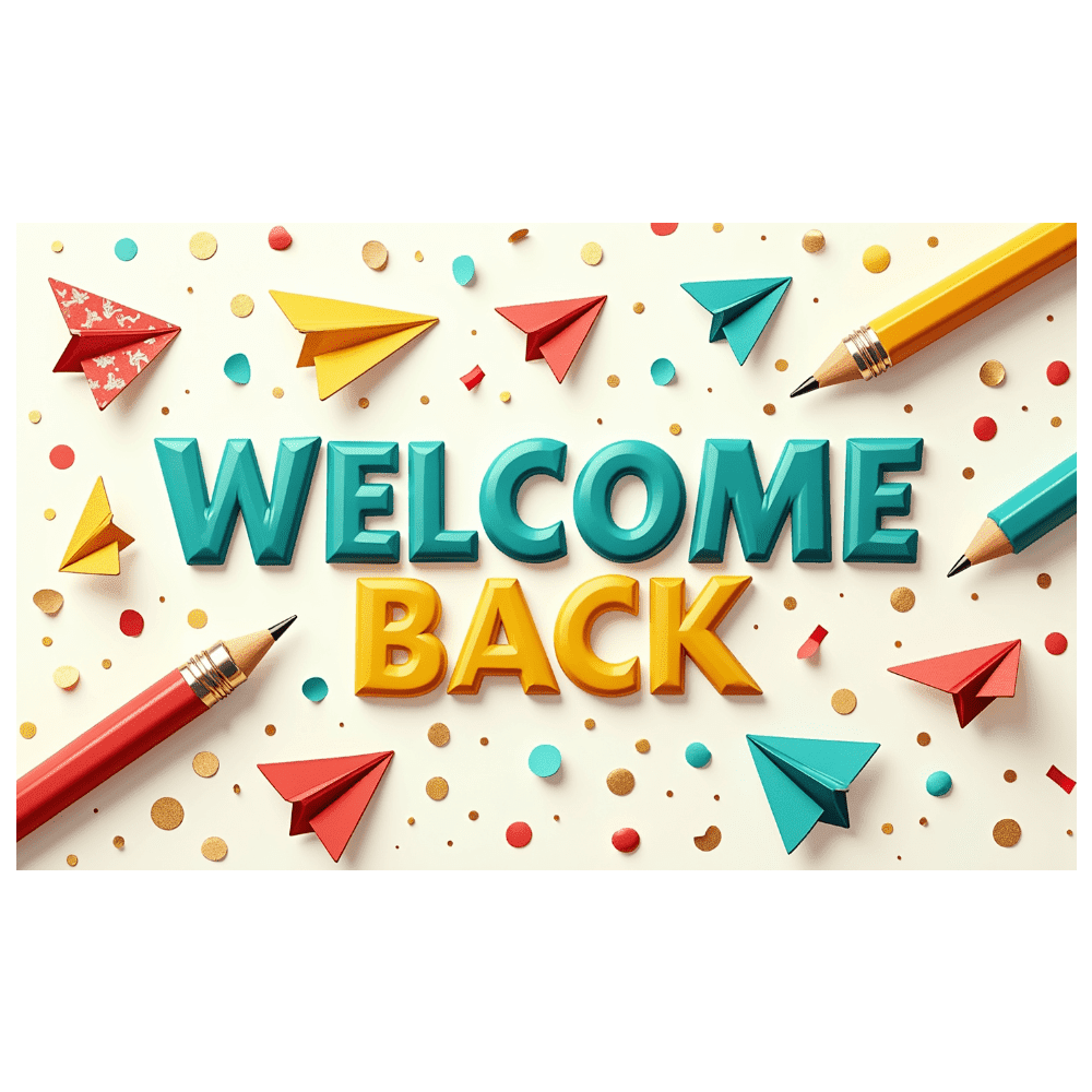 LUUFILx Welcome Back Banner for Office School Decorations with Balloons ...