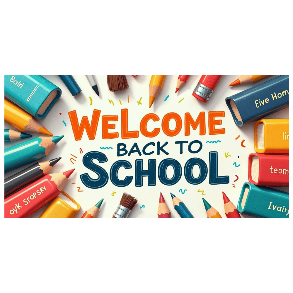 LUUFILx Welcome Back to School Banner Backdrop for Classroom Decor Kids ...