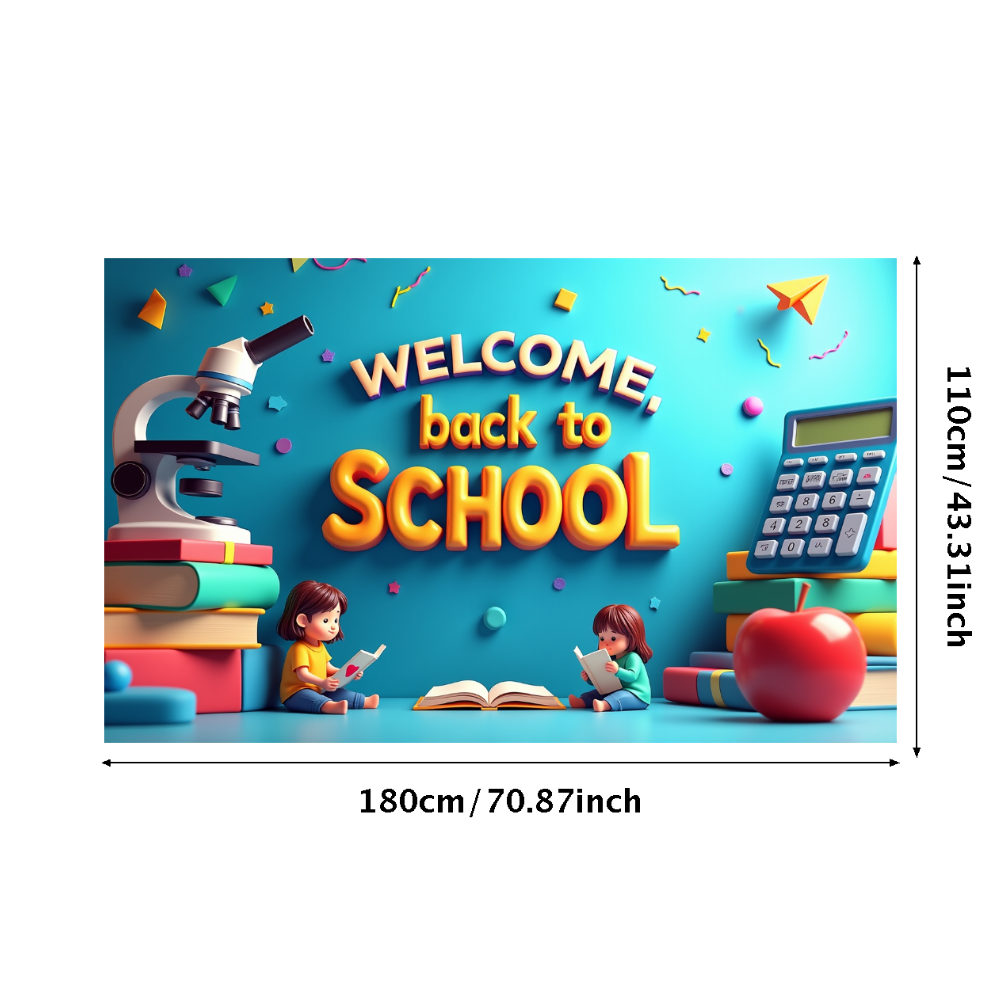 LUUFILx Welcome Back to School Banner Classroom Door Decoration ...