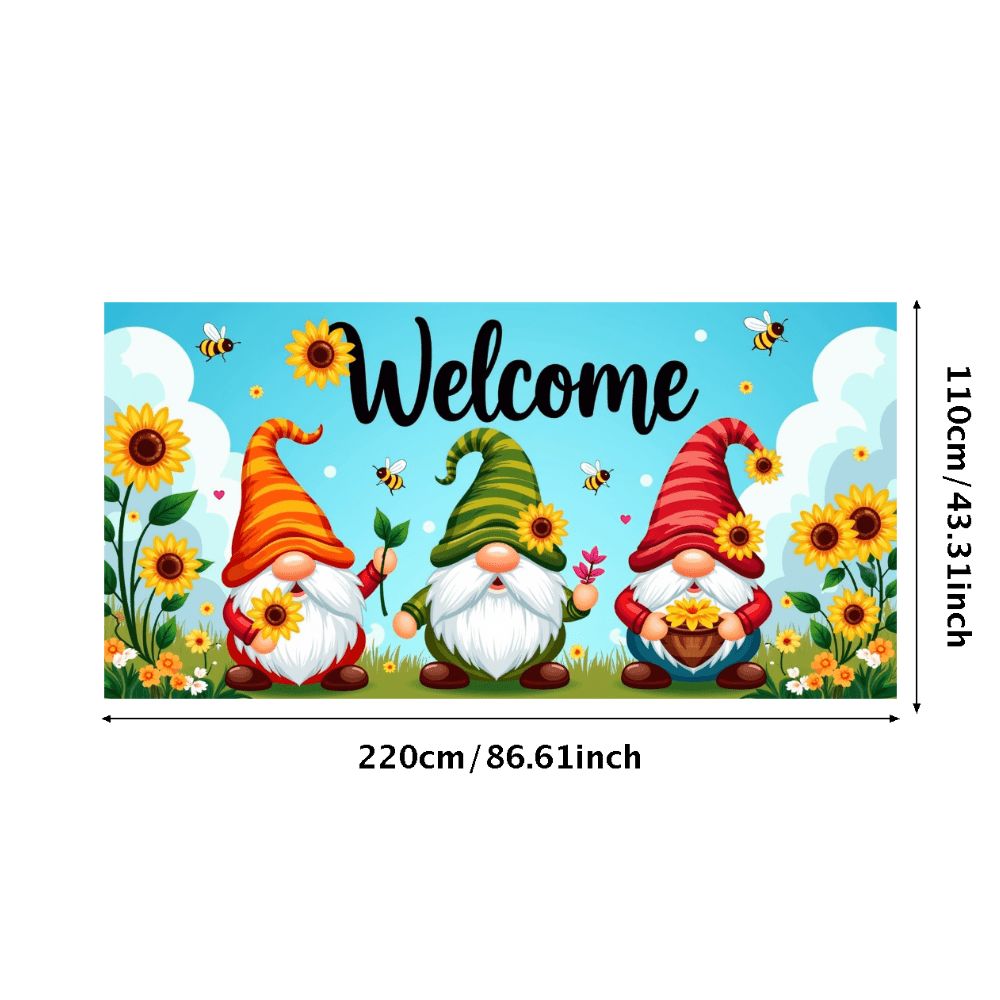 LUUFILx Welcome Backdrop Banner Vibrant Sunburst Design Perfect for ...