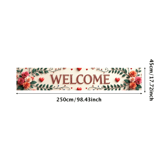 LUUFILx Welcome Backdrop Banner Vibrant Sunburst Design Perfect for ...