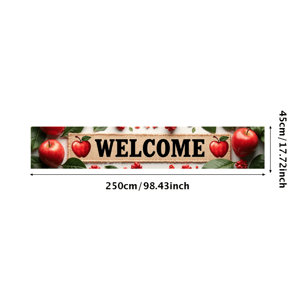 LUUFILx Welcome Backdrop Banner Vibrant Sunburst Design Perfect for ...