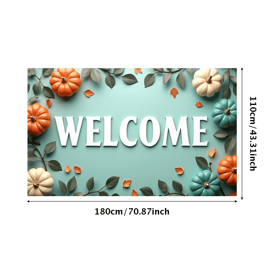 LUUFILx Welcome Banner with International Flags Circular Design ...