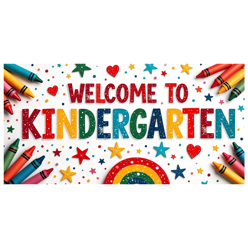 LUUFILx Welcome to Kindergarten Banner Kids School Party Decoration ...