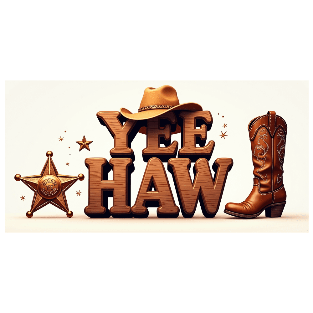 LUUFILx Western Cowboy Theme Backdrop Vintage Rustic Boot Hat Badge ...