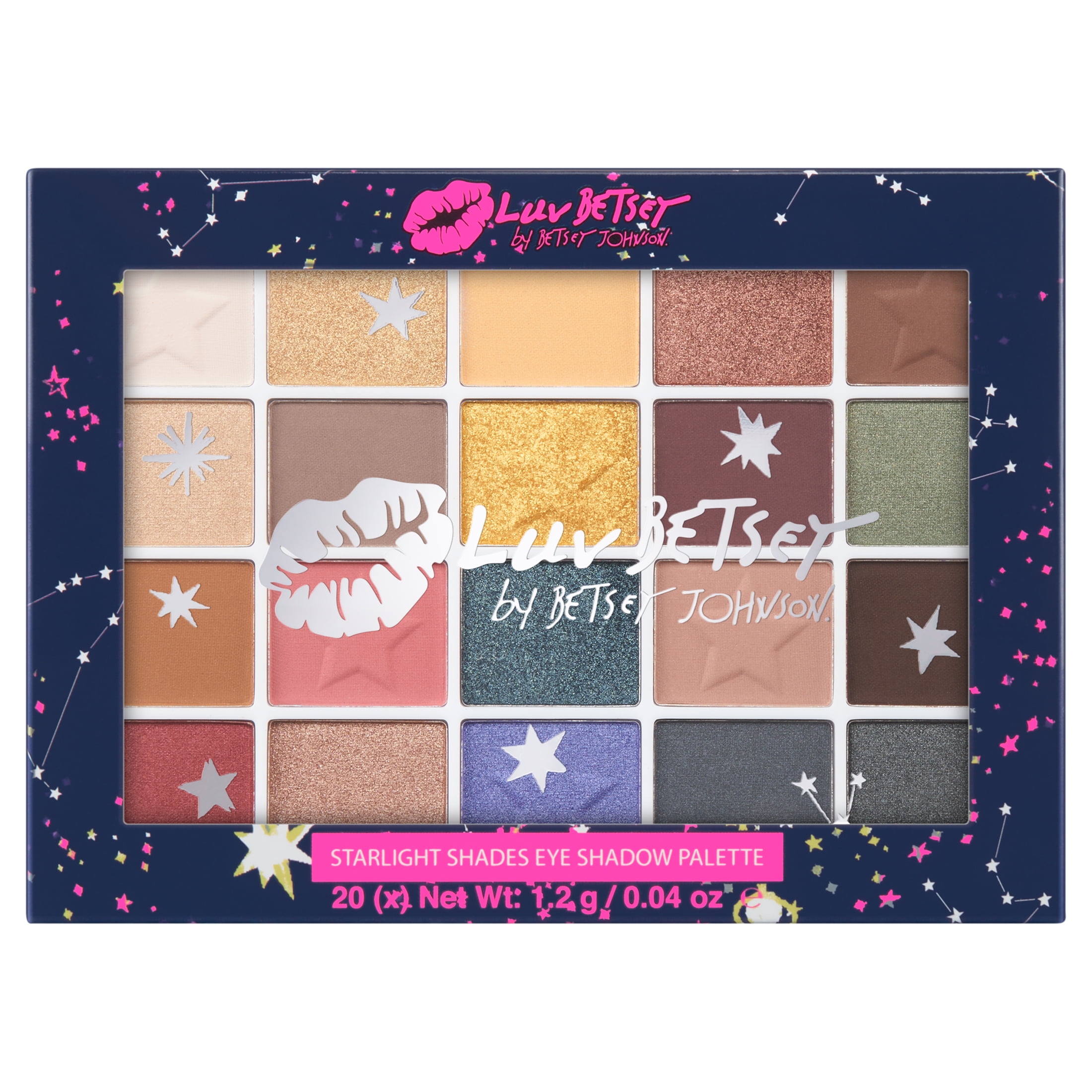 LUV BETSEY EYE SHADOW PALETTE - Walmart.com