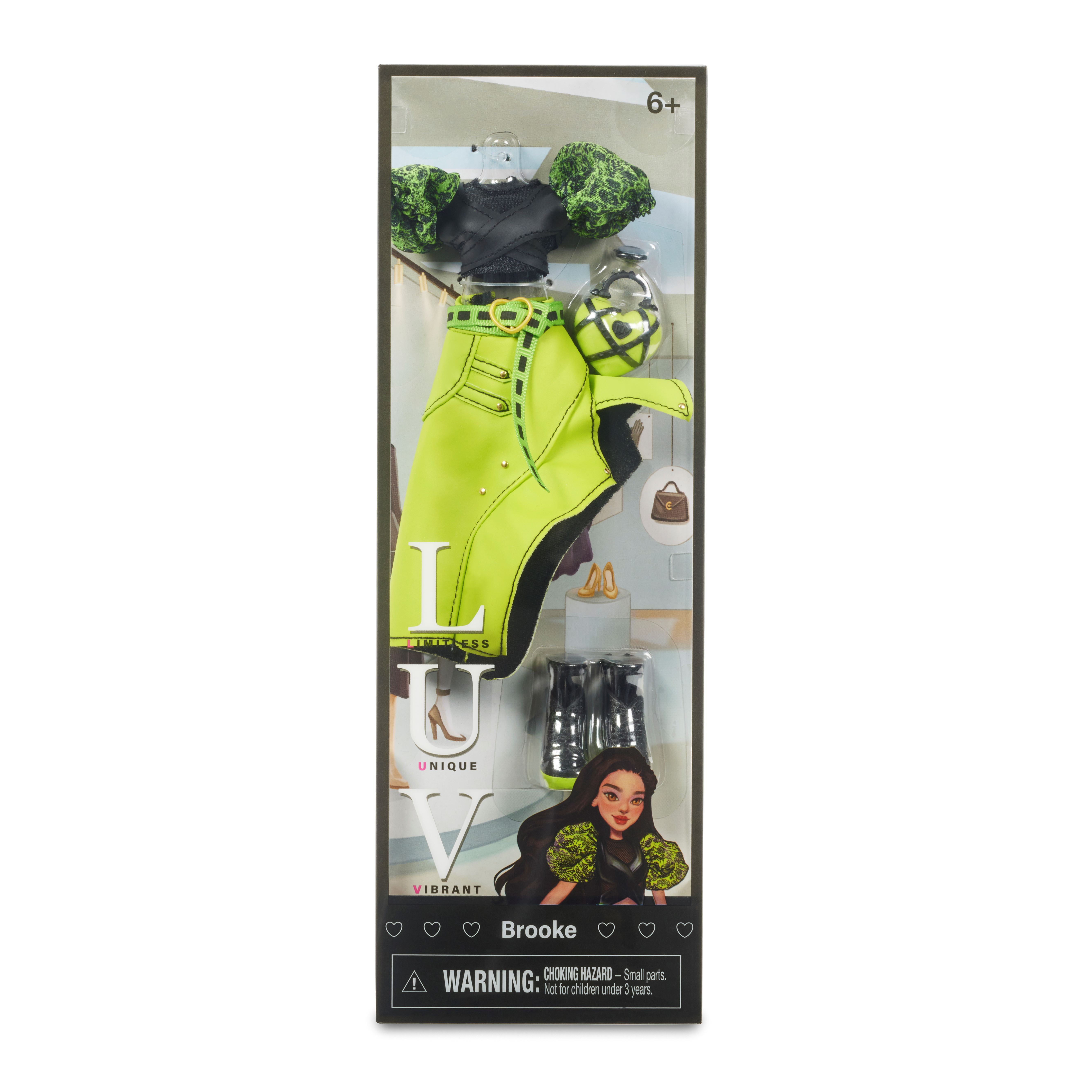 LUV Fashion & Accessory Pack Set - Brooke, One per Purchase, Ages 6 ...