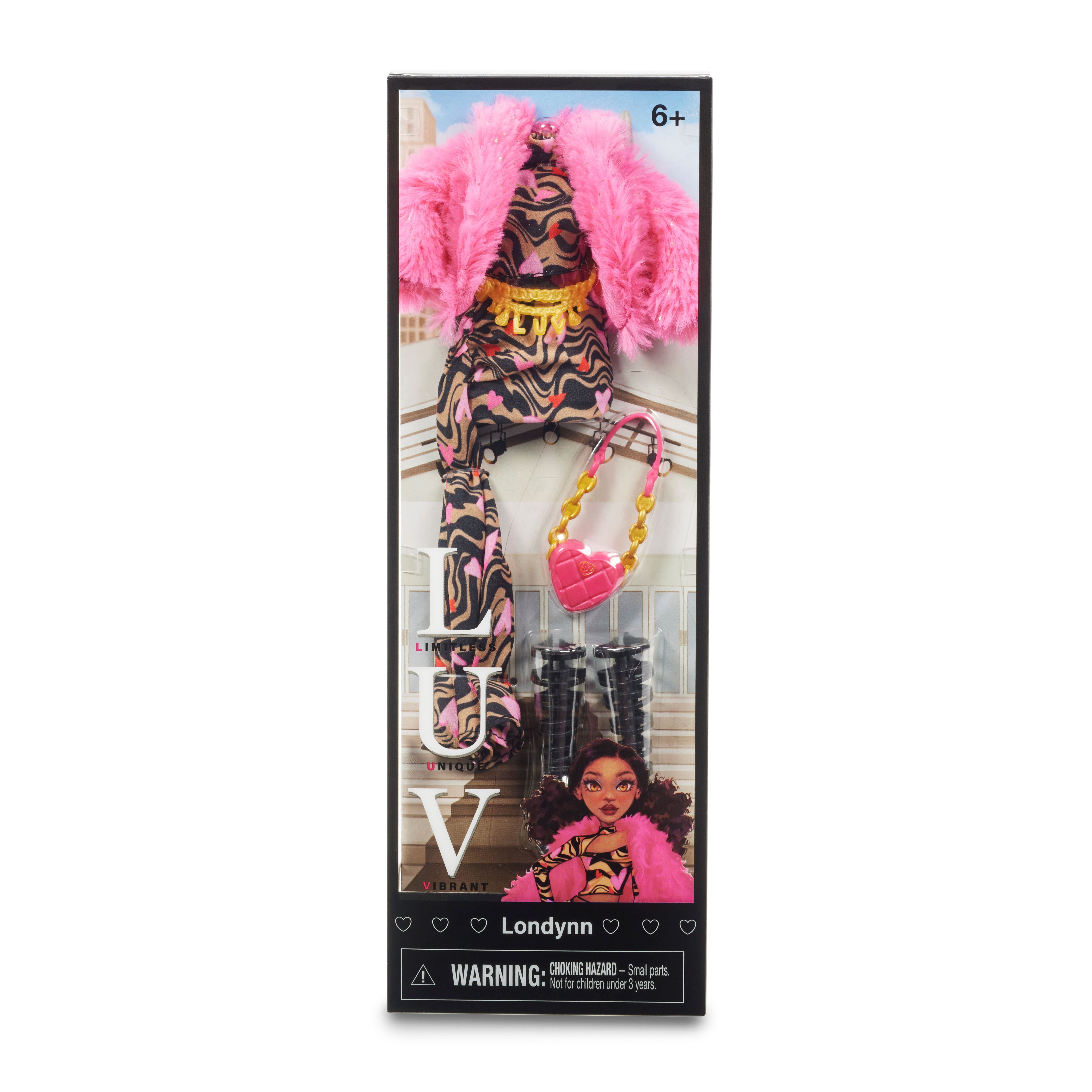 LUV Fashion Doll Accessory Pack Set - Londynn, Ages 6+, Lovely Outfits for Creativity - Walmart.com