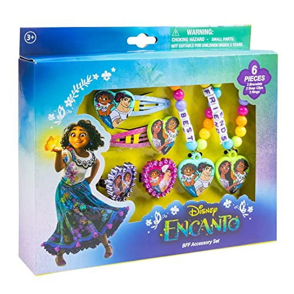 LUV HER Encanto Girls BFF 6 Piece Toy Jewelry Box Set with Rings ...