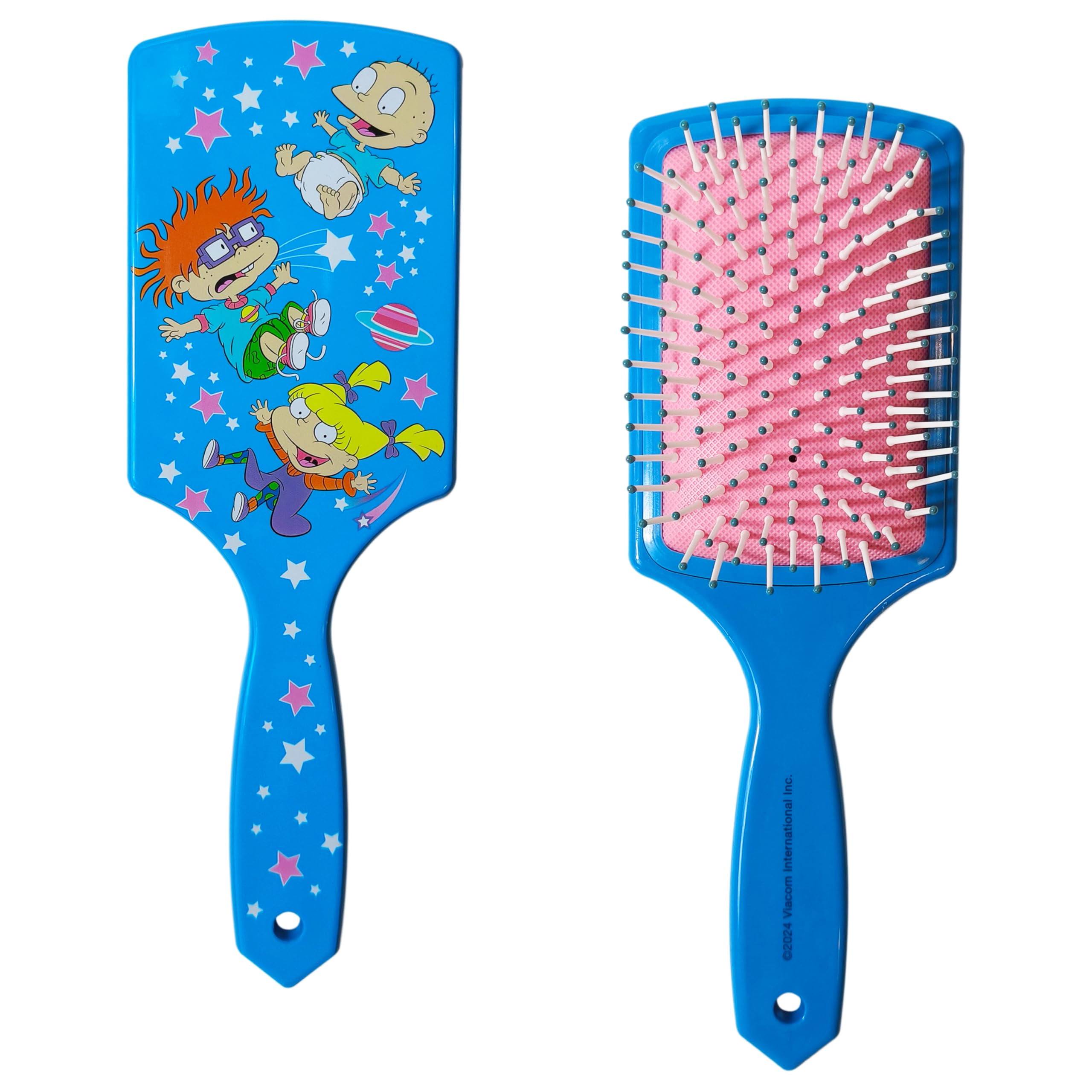 LUV HER Kids' Detangling Hair Brush - Fun Design with Rugrats - Gentle ...