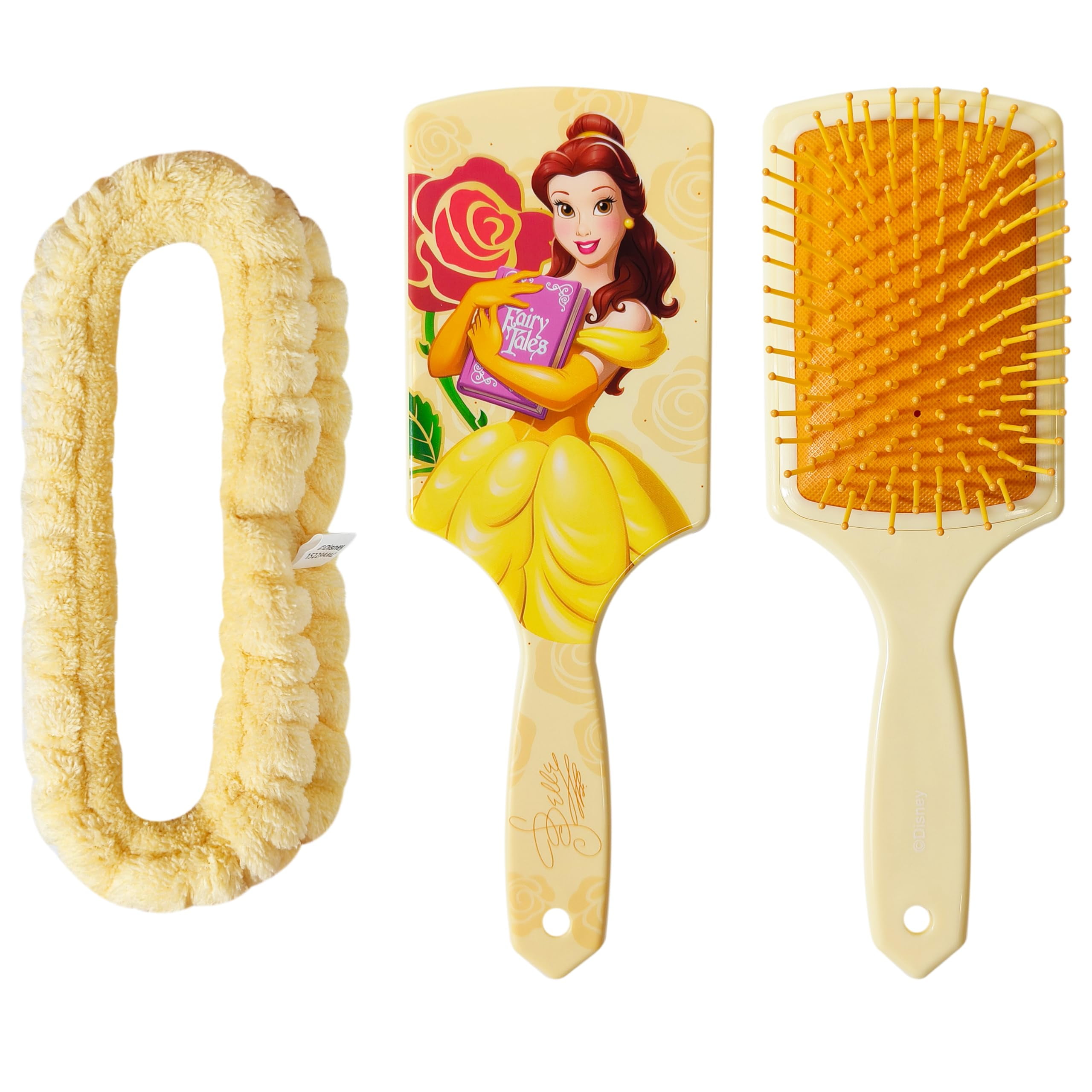 LUV HER Kids Hair Brush & Spa Headband Set for Girls - Features Disney ...