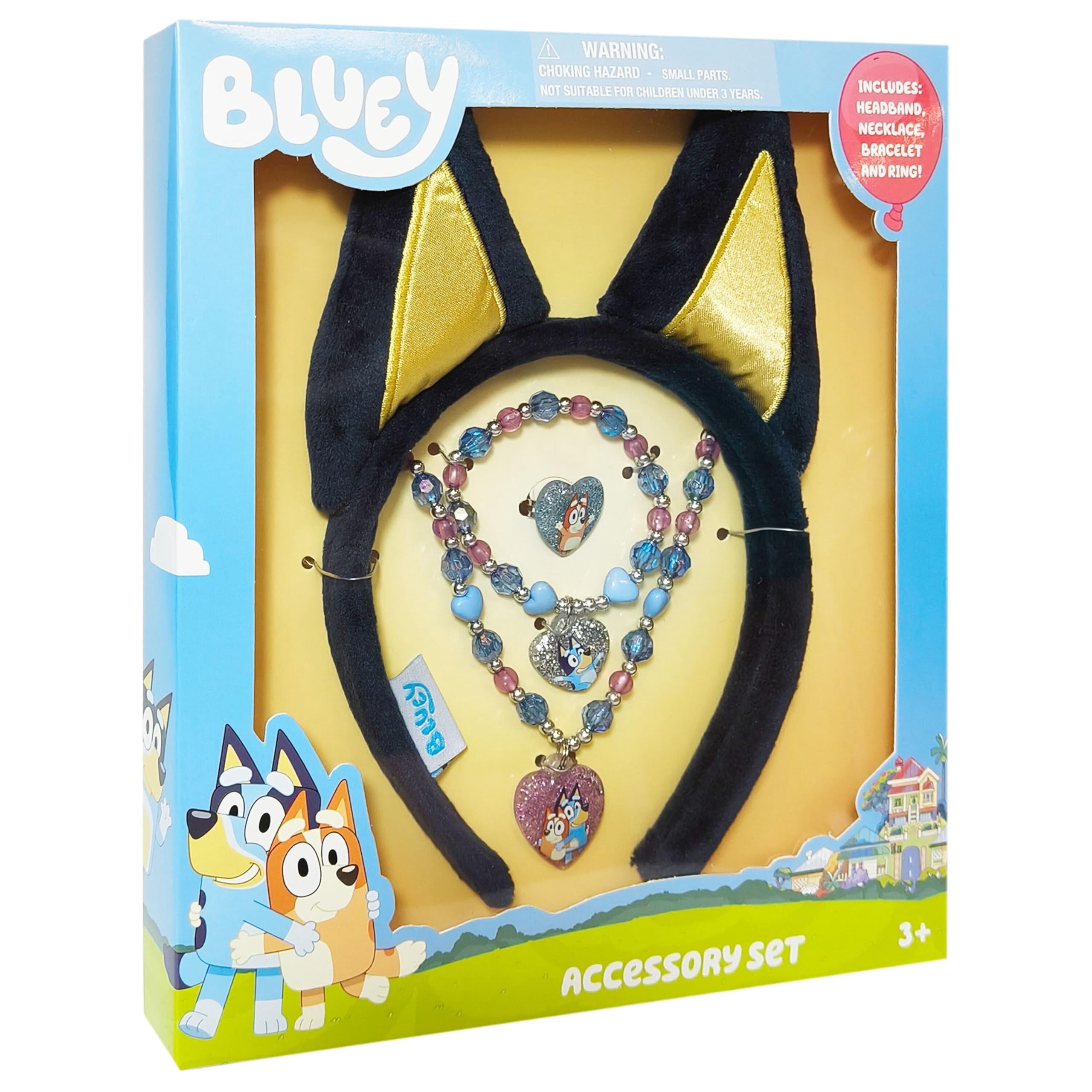 LUV HER Licensed BLUEY Headbands for Girls - Kids Jewelry - Dress Up ...