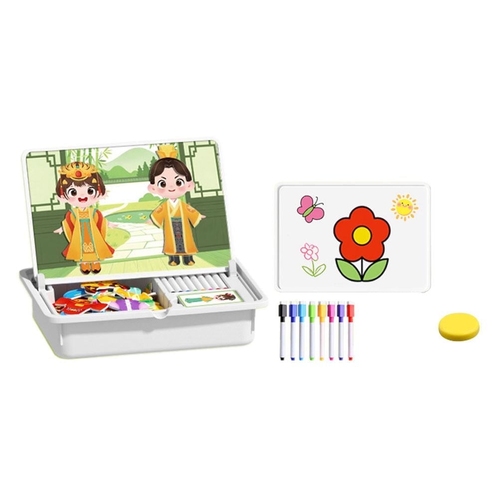 LUVCLS Magnetic Expression Puzzle Set, Creative Magnetic Face Matching ...