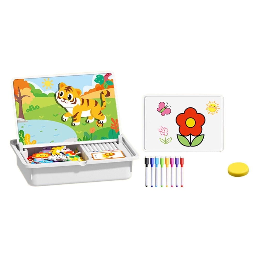 LUVCLS Magnetic Expression Puzzle Set, Creative Magnetic Face Matching ...
