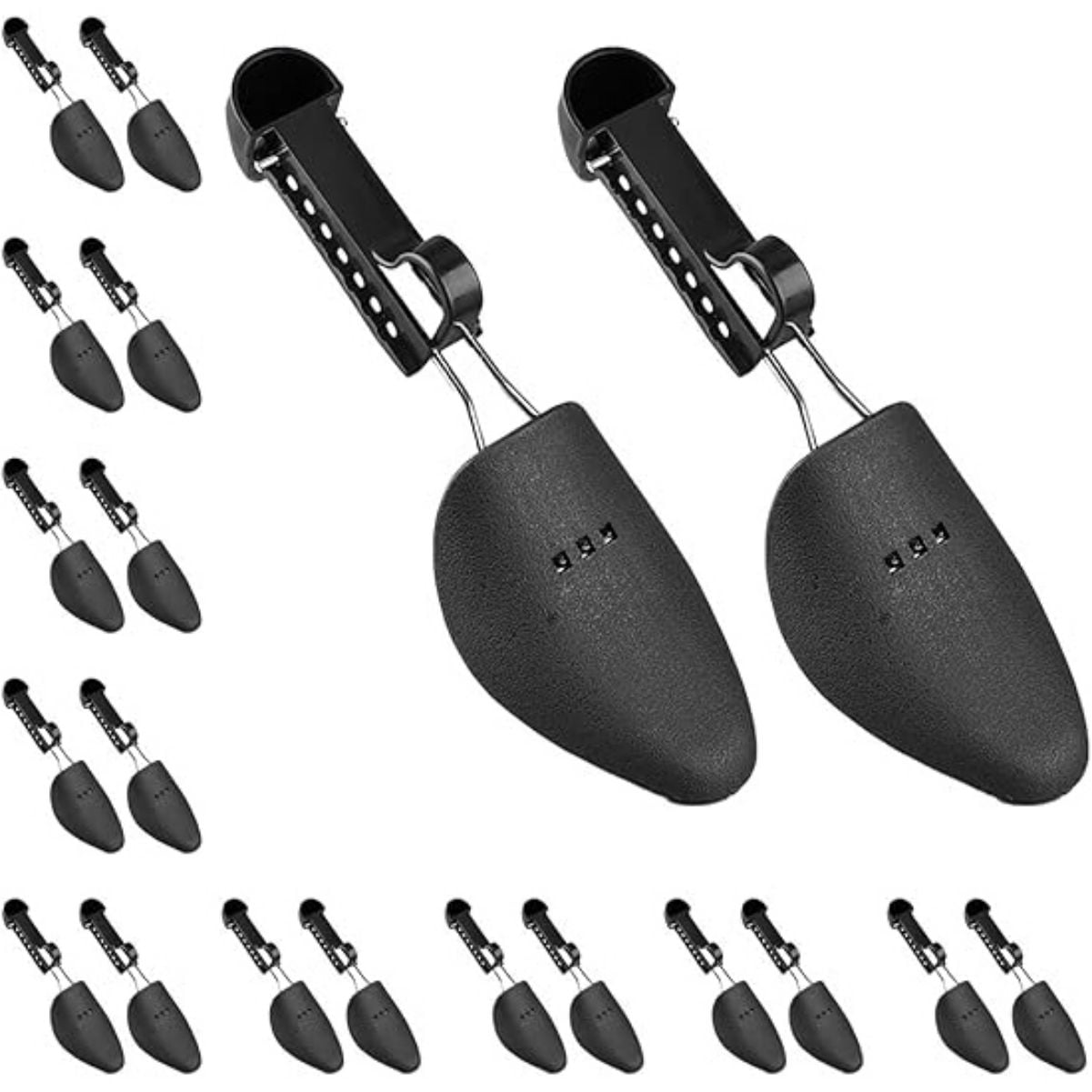 LUVCMFT 10 Pairs Adjustable Plastic Shoe Tree, Practical Boot Shoe ...