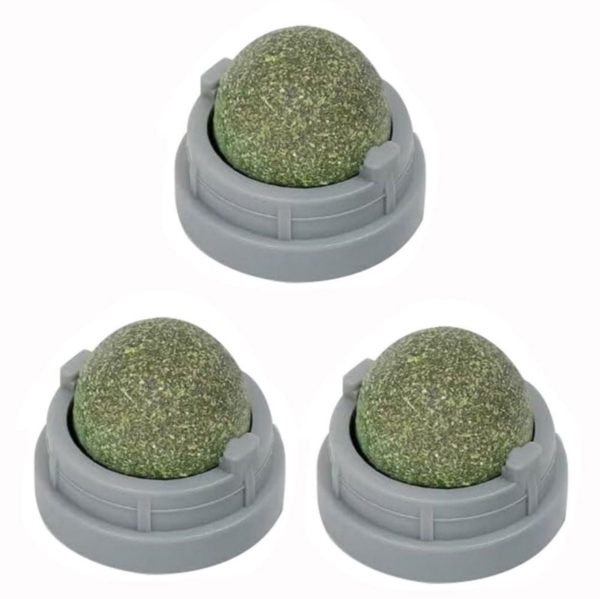 LUVCMFT 3 Pack Catnip Balls, Catnip Ball for Cats Wall, Edible Kitty ...