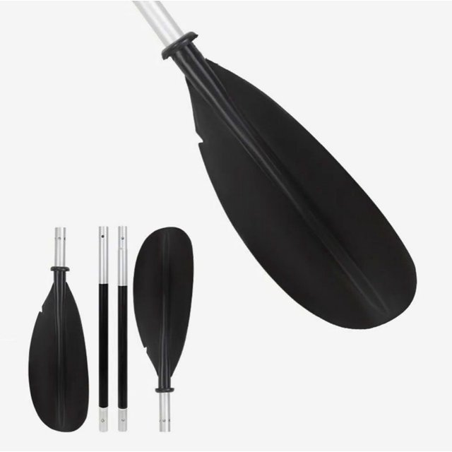 LUVCMFT 87inch Aluminum Kayak Canoe Paddle Double-Ended Detachable ...