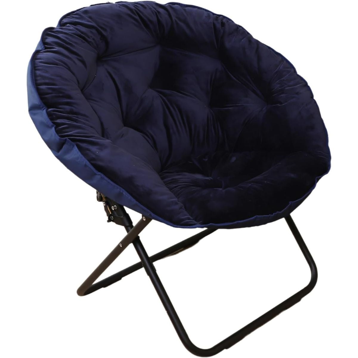 LUVCMFT Comfy Saucer Chair, Folding Lounge Chair, Lazy Moon Chair with ...