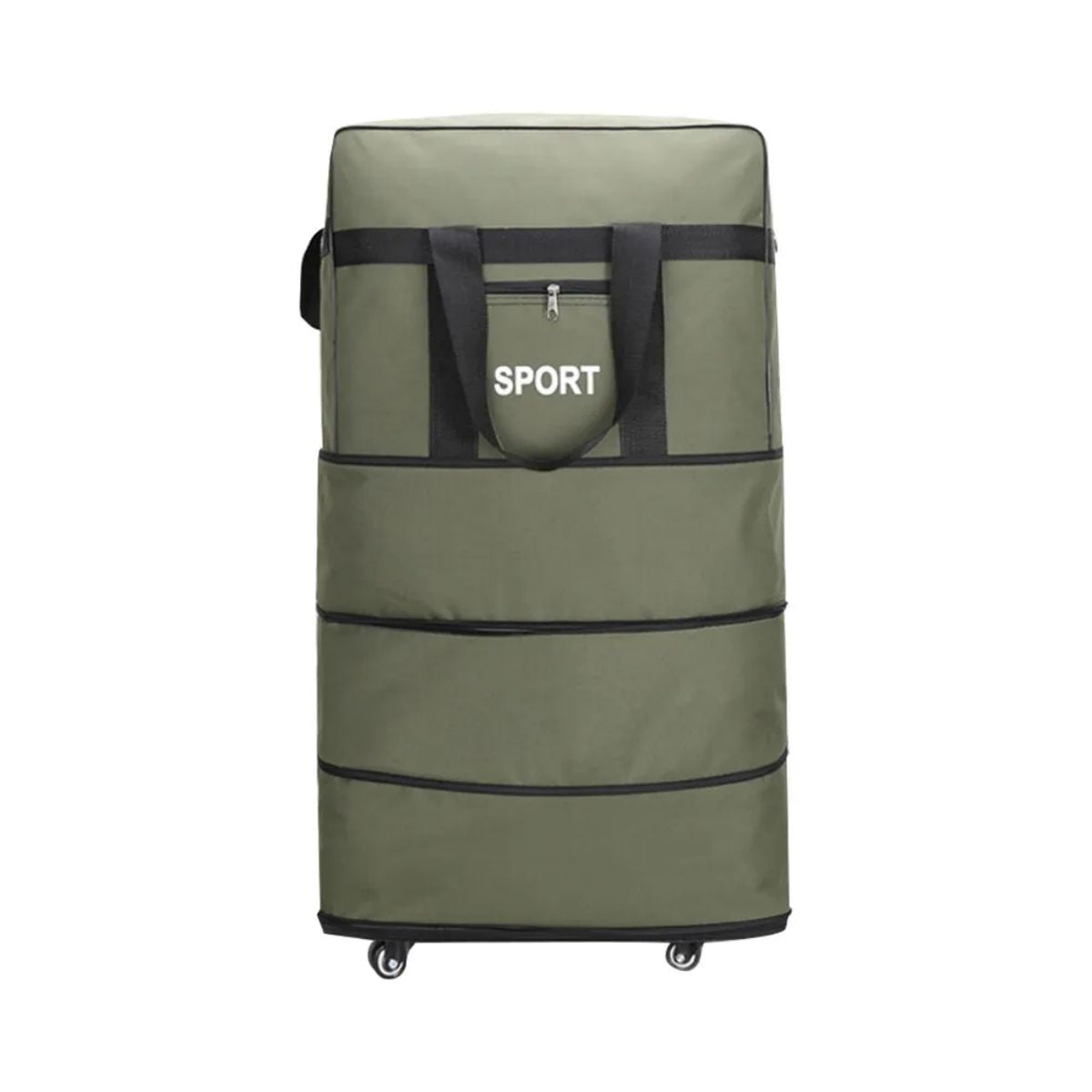 LUVCMFT Expandable Duffle Bag, Foldable Luggage, 32'' Rolling Duffle ...