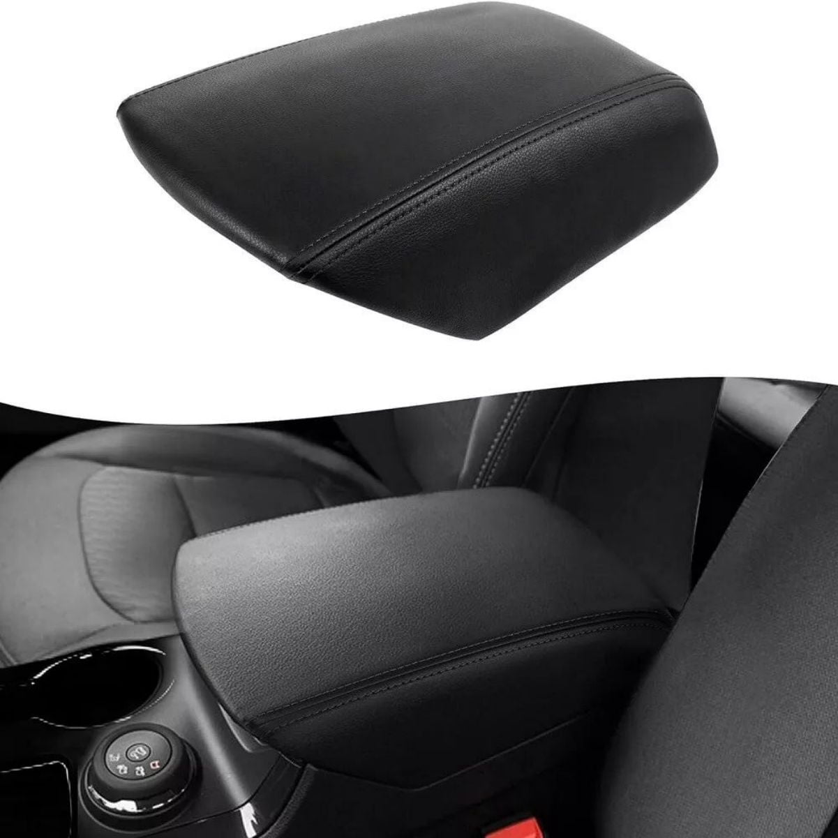 LUVCMFT Fits 2011-2018 Ford Explorer Leather Console Lid Armrest Cover ...