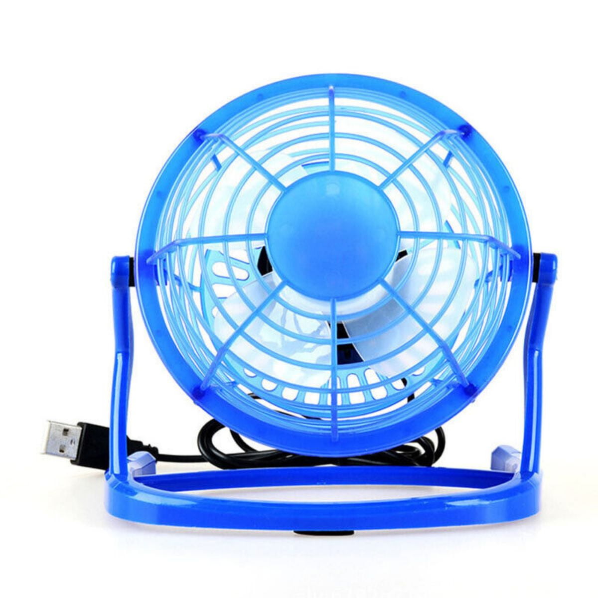 LUVCMFT Mini 4 inch Desktop Cooling Fan 360° Adjustable Strong Airflow ...