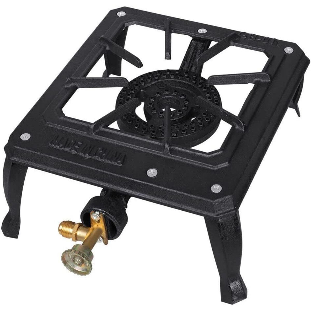 LUVCMFT Portable Camp Stove Single,Portable Gas Stove, Cast Iron ...