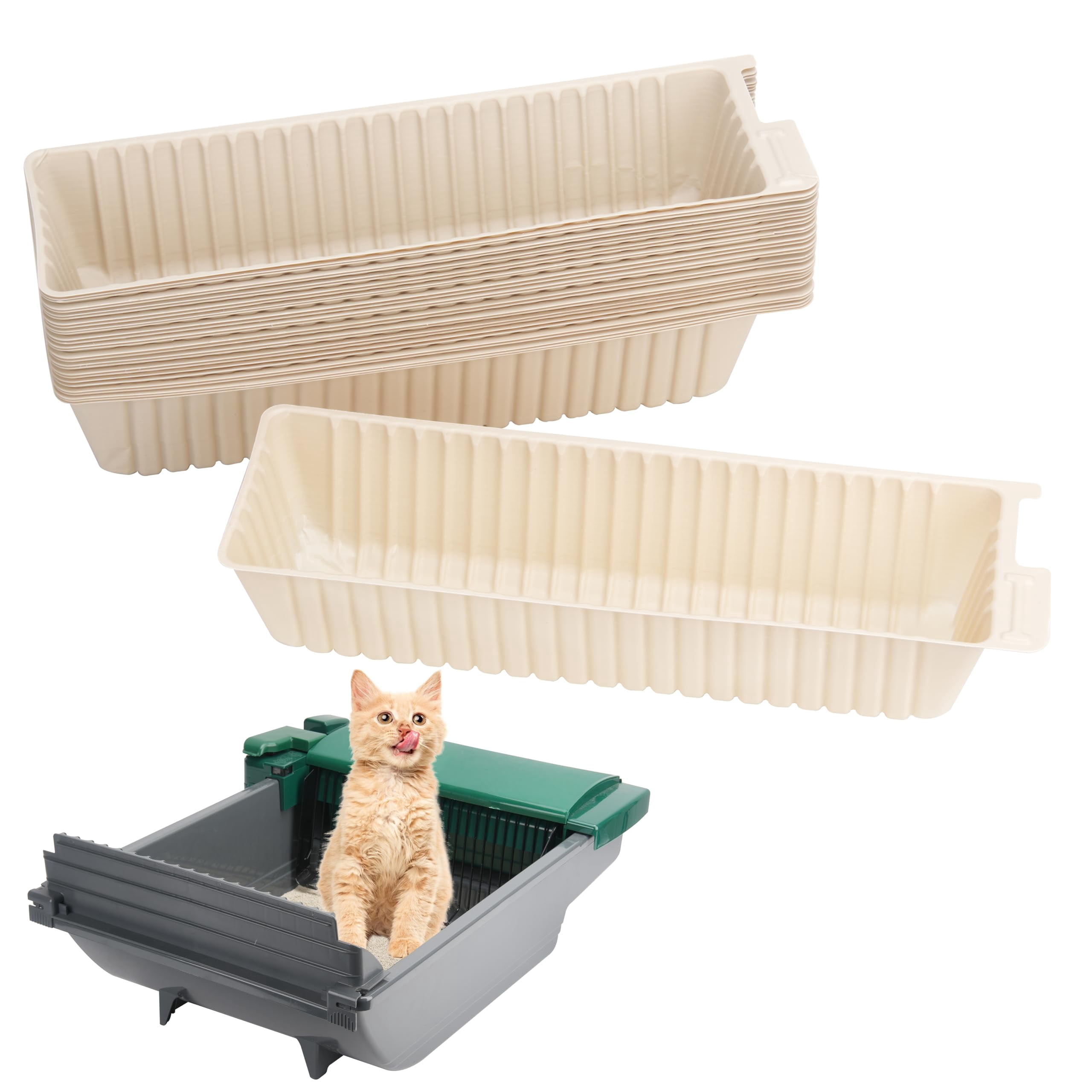 LUVCOSY 30Pcs Disposable Waste Receptacles Compatible with Pet Zone ...
