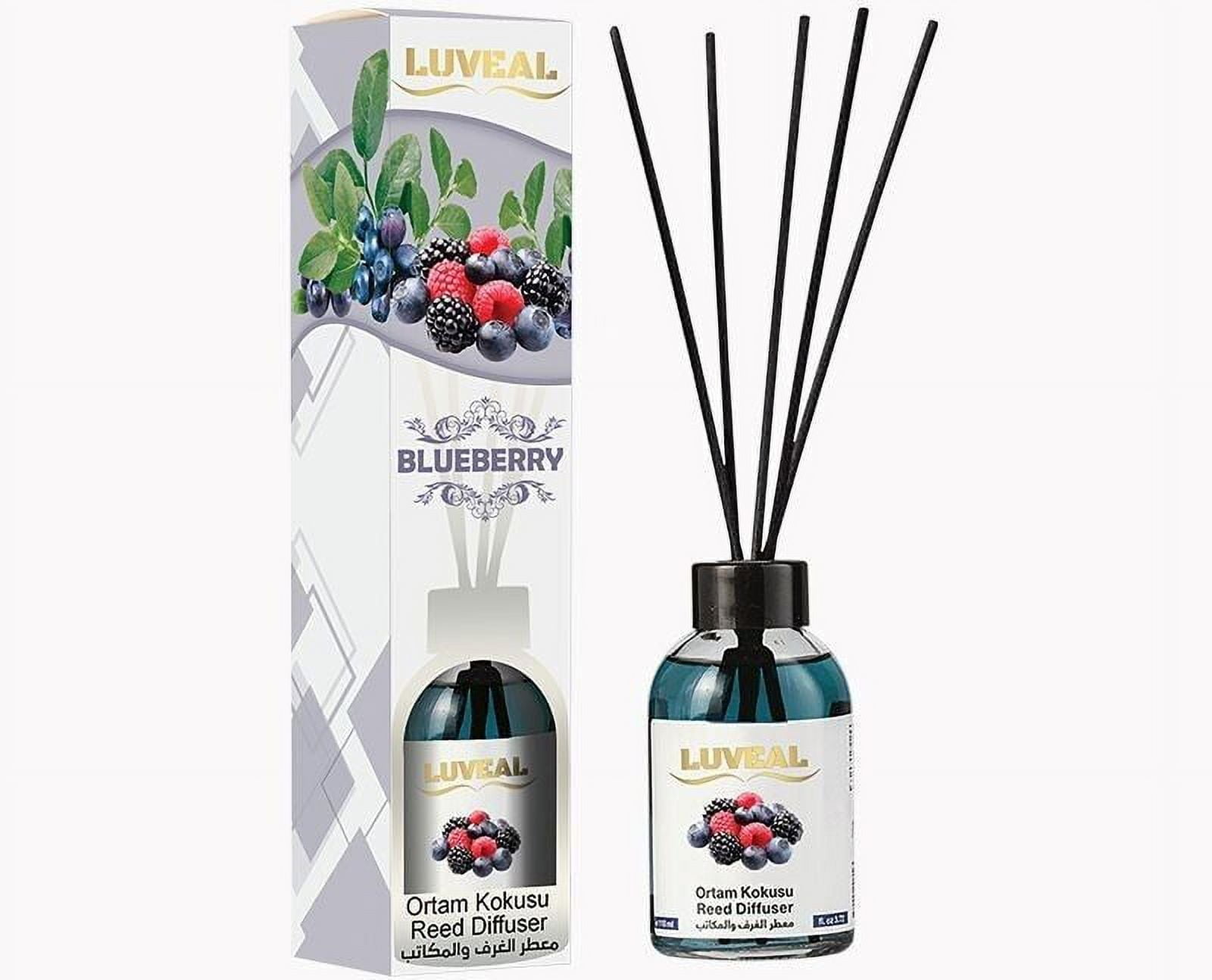 LUVEAL Diffuser Spirader of Essence 3.72 fl. oz/ 110ml - Blueberry ...