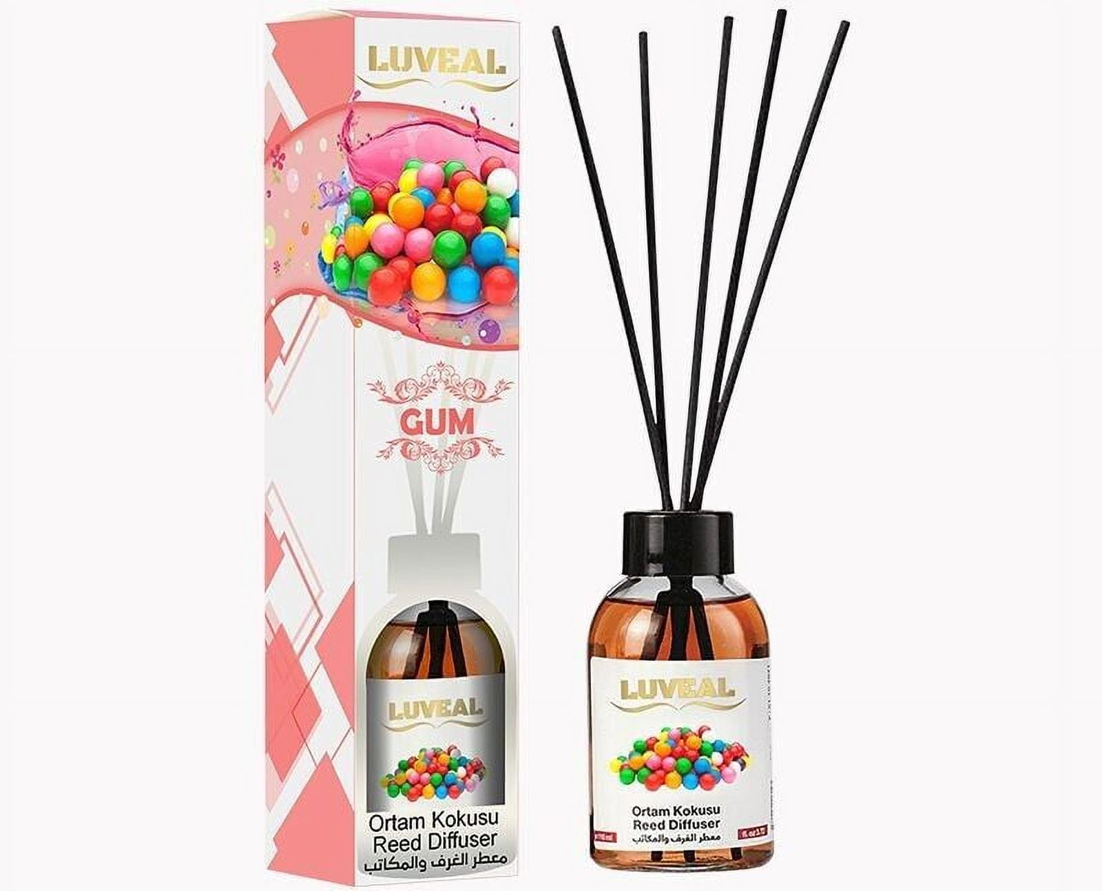 LUVEAL Diffuser Spirader of Essence 3.72 fl. oz/ 110ml - Gum - Walmart.com