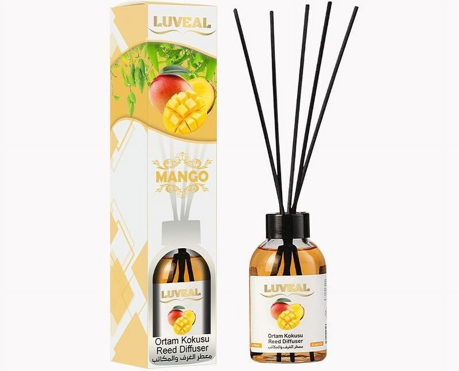 LUVEAL Diffuser Spirader of Essence 3.72 fl. oz/ 110ml - Mango - Walmart.com