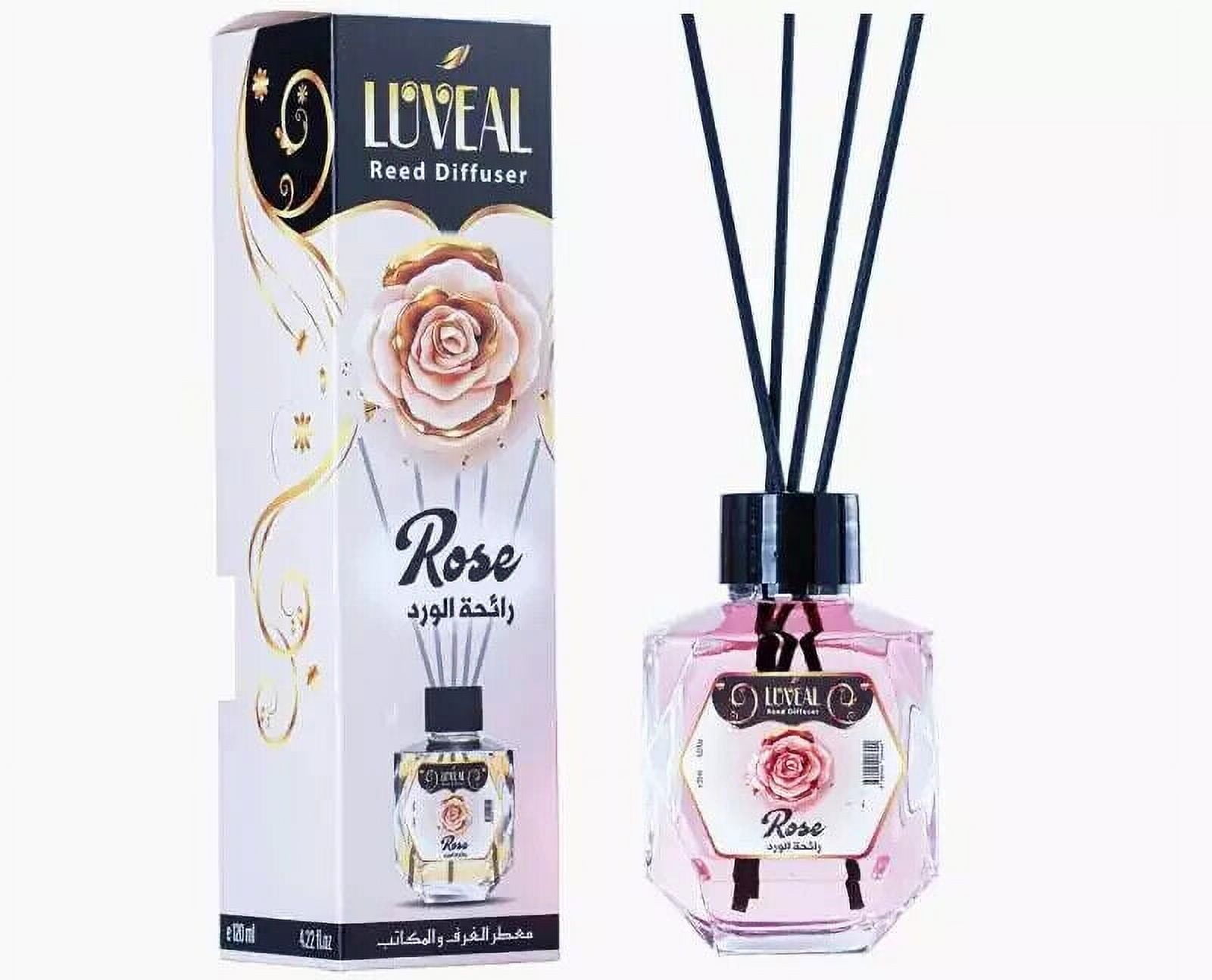 LUVEAL Diffuser Spirader of Essence 4.22 OZ /120ML - Rose - Walmart.com