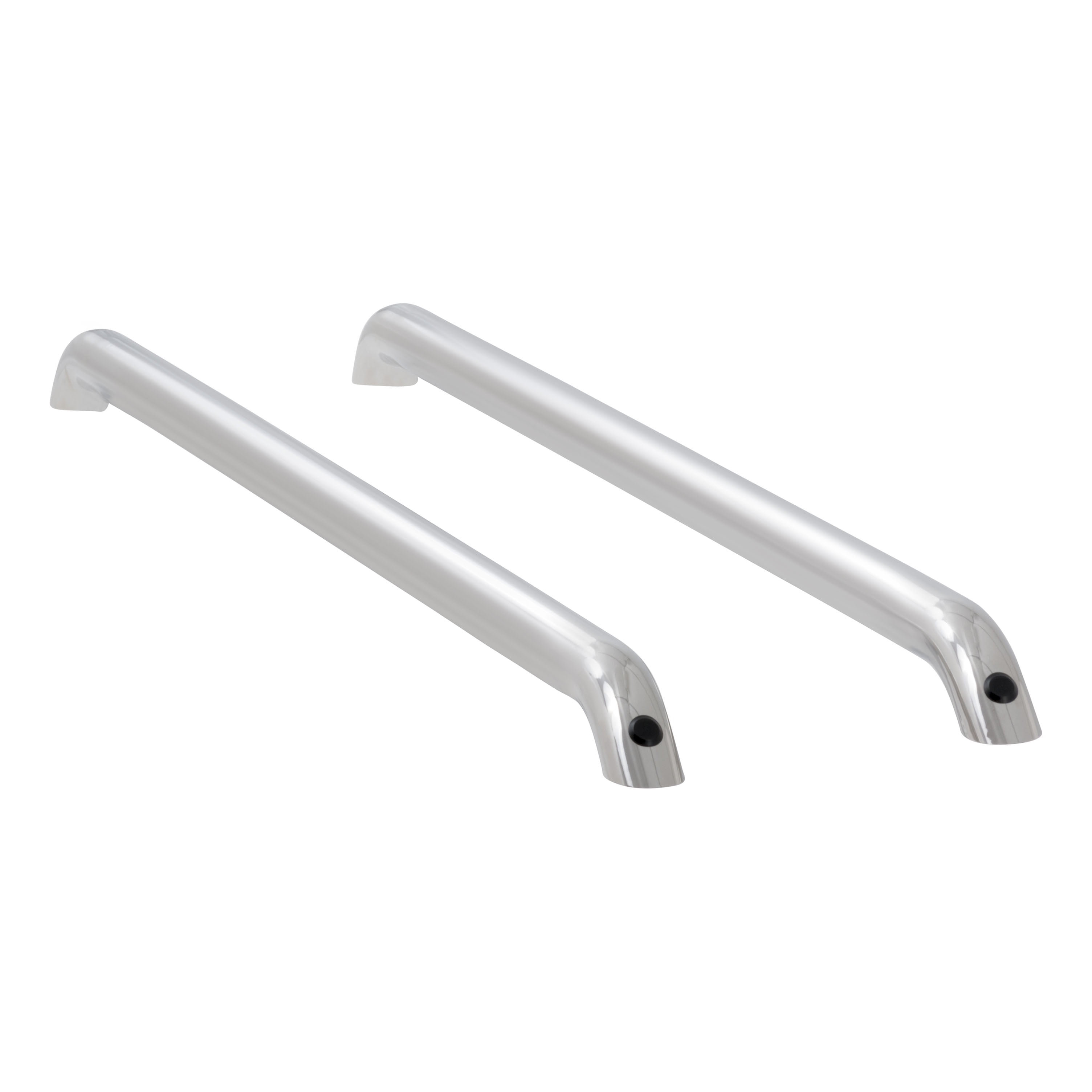 LUVERNE 510080 Stainless Steel Tubular Bed Rails - 1 Pair Fits select ...