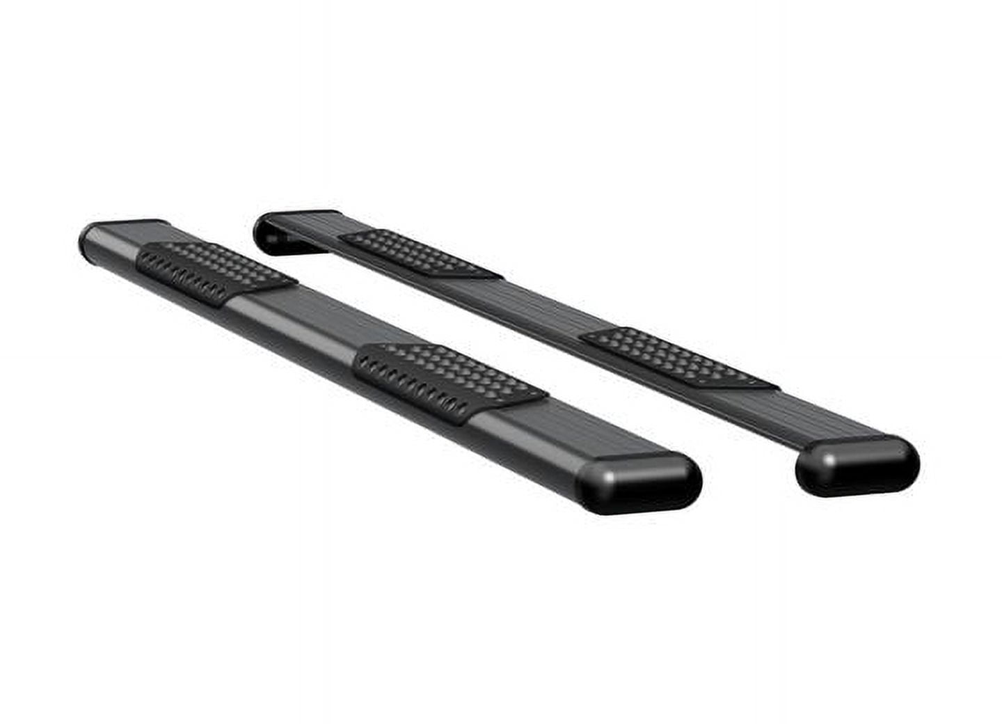 LUVERNE 584088-571633 O-Mega II 88-Inch Black Aluminum Side Steps, Select Ram 1500 Crew Cab Fits ...