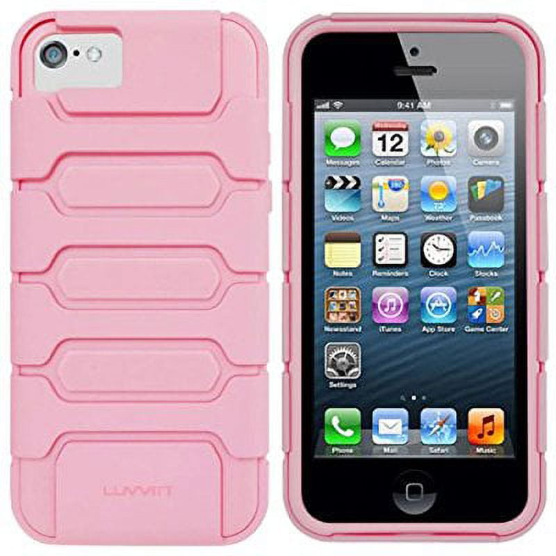 LUVVITT ARMOR SHELL Double Layer Shock Absorbing Case for iPhone 5C ...