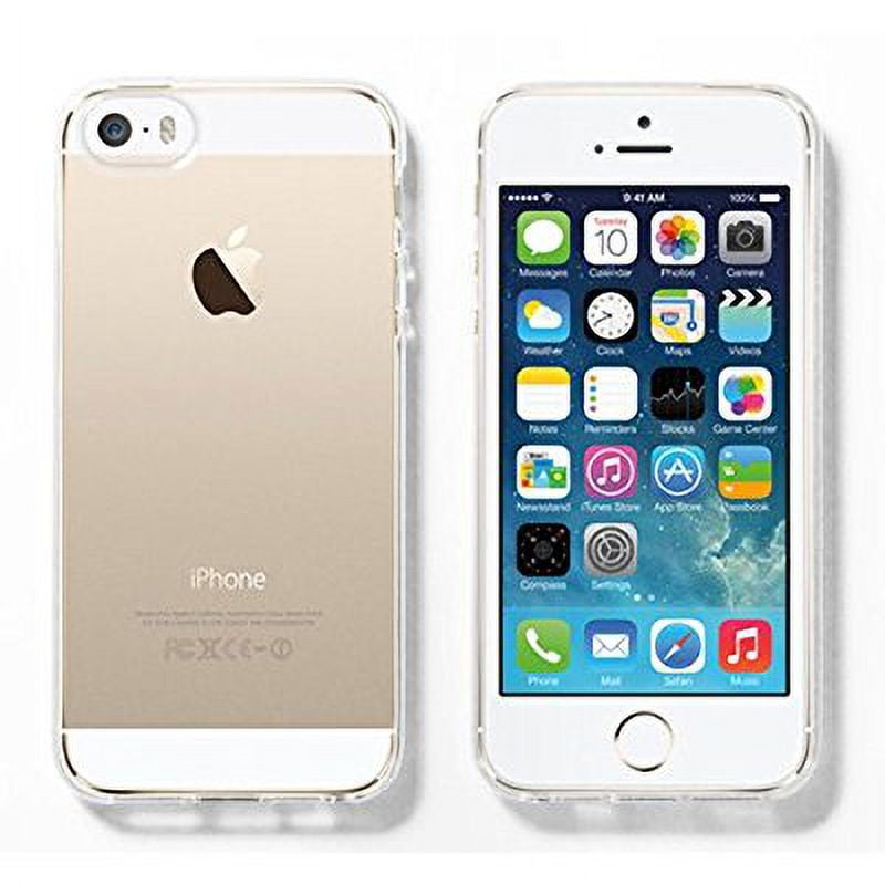 LUVVITT FROST Soft Slim Clear Case / Back Cover for iPhone 5 / 5S ...