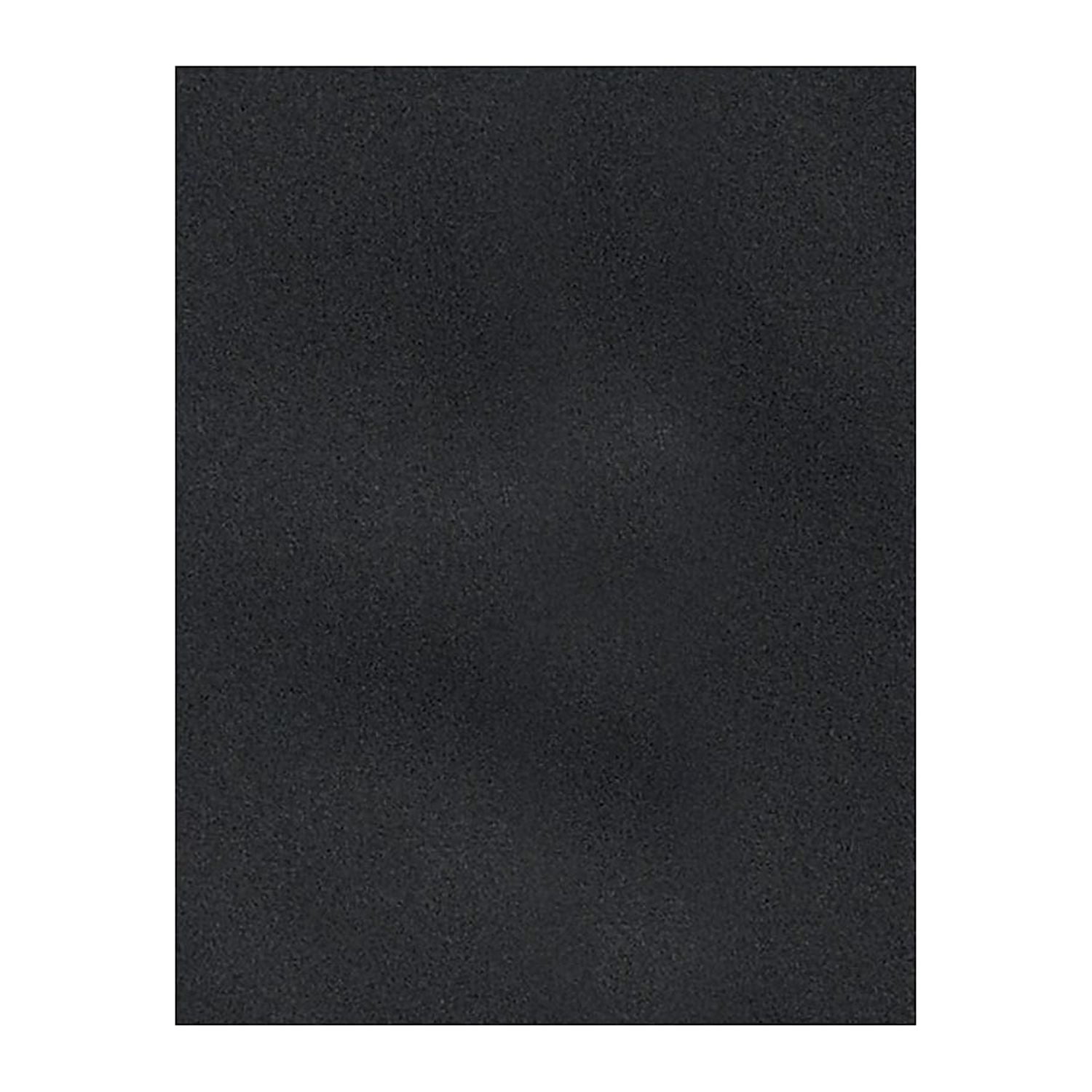 LUX 100 lb. Cardstock Paper 12" x 18" Midnight Black 250 Sheets/Pack ...