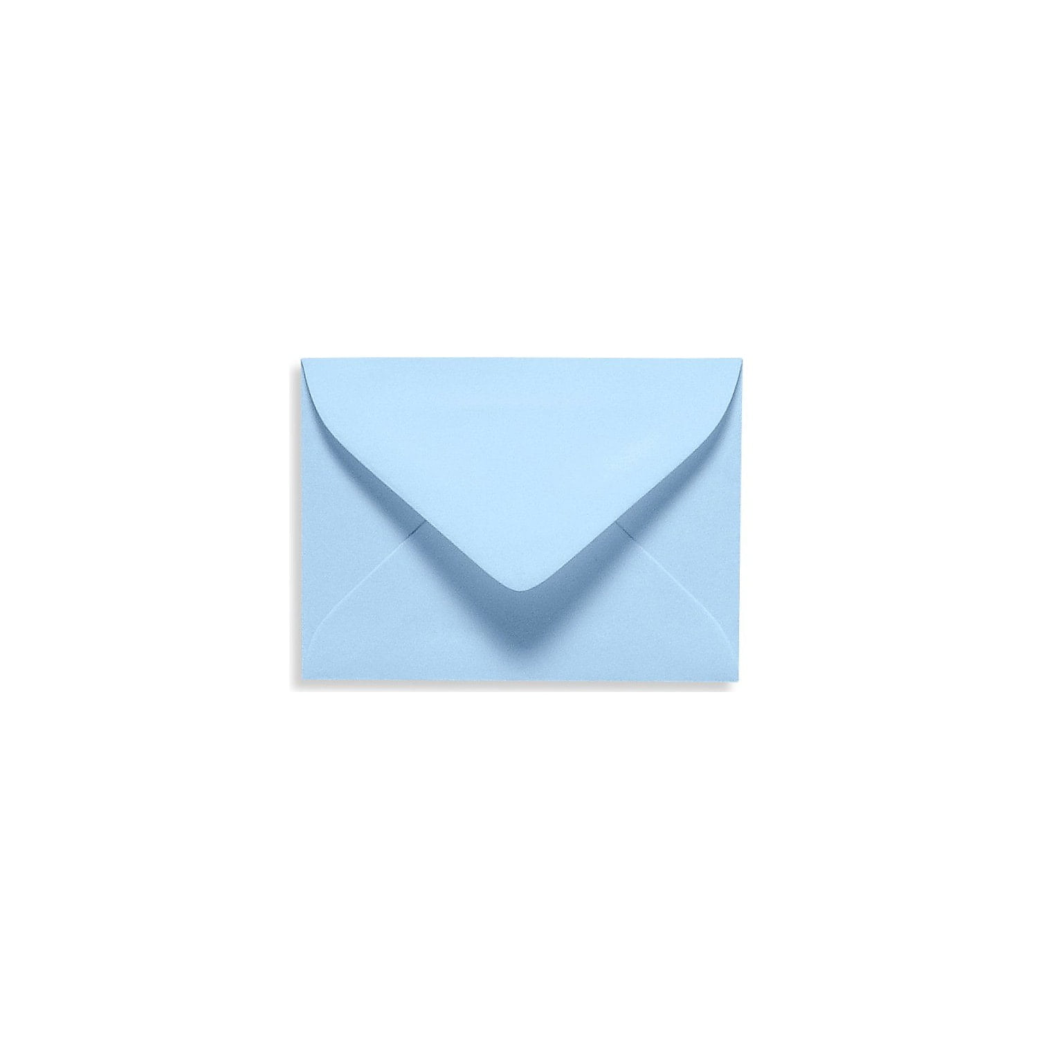 LUX 2 11/16" x 3 11/16" 70lbs. #17 Mini Envelopes W/Glue Baby Blue ...