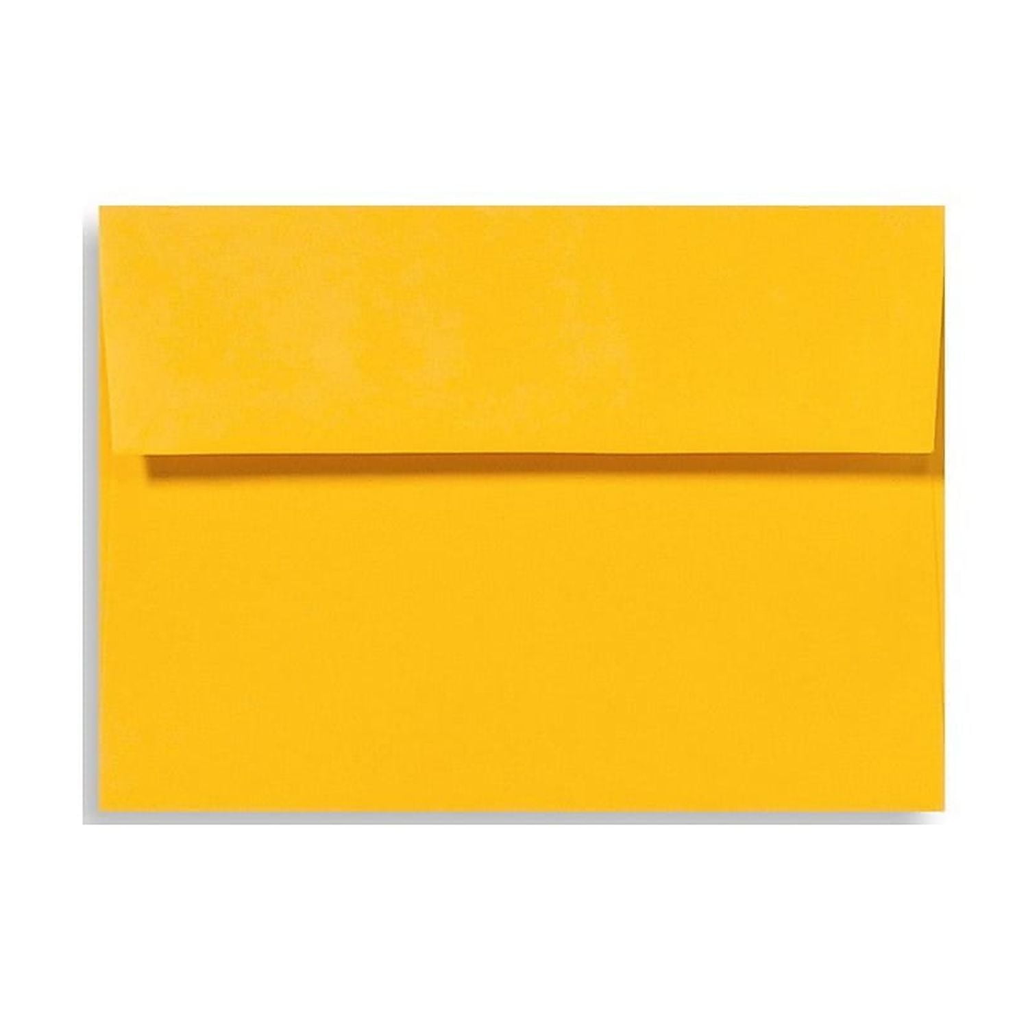 LUX A6 Invitation Envelopes 4 3/4 x 6 1/2 50/Box Sunflower EX4875-12-50 ...