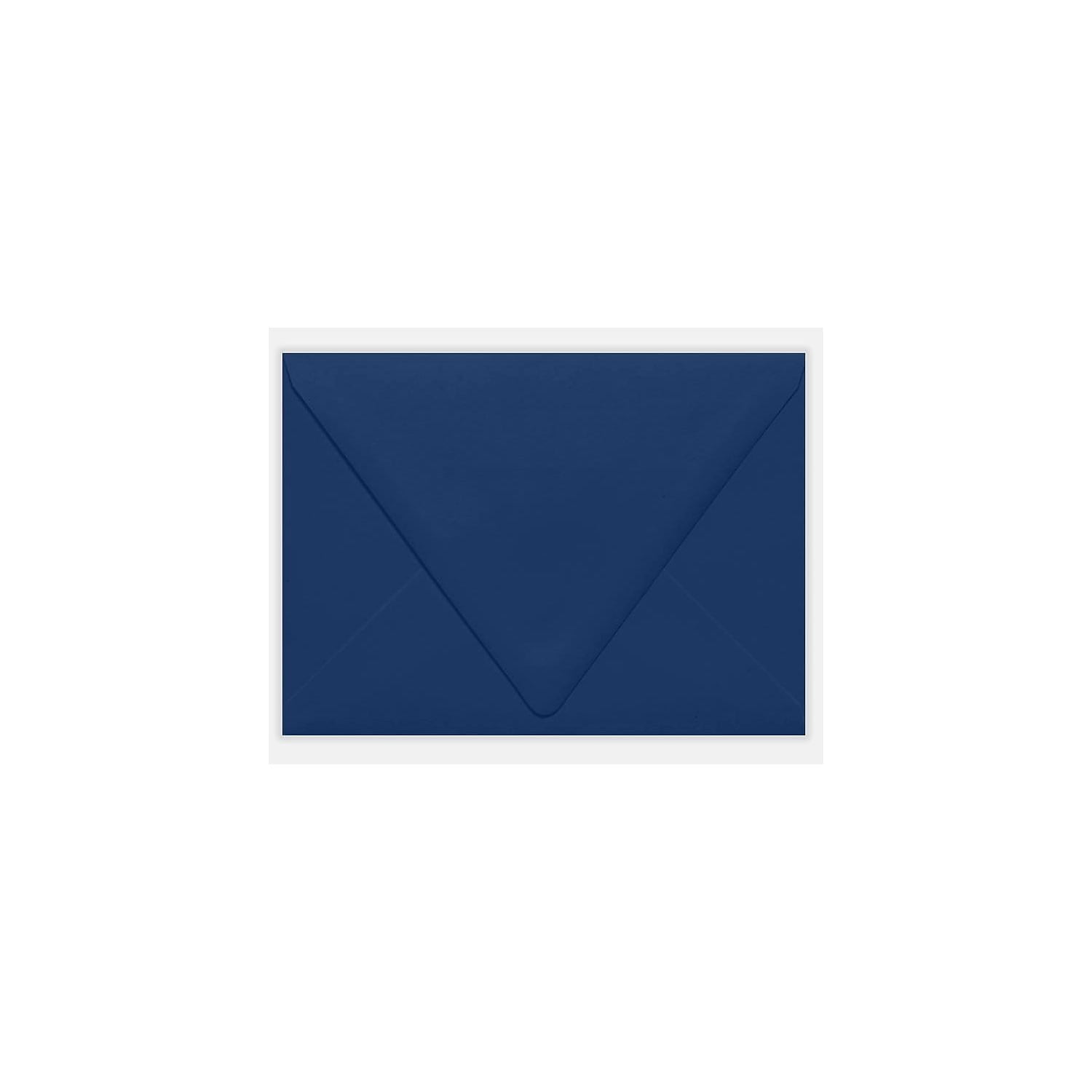 LUX A7 Contour Flap Envelopes (5 1/4 x 7 1/4) 50/Pack Navy (LUX-1880 ...