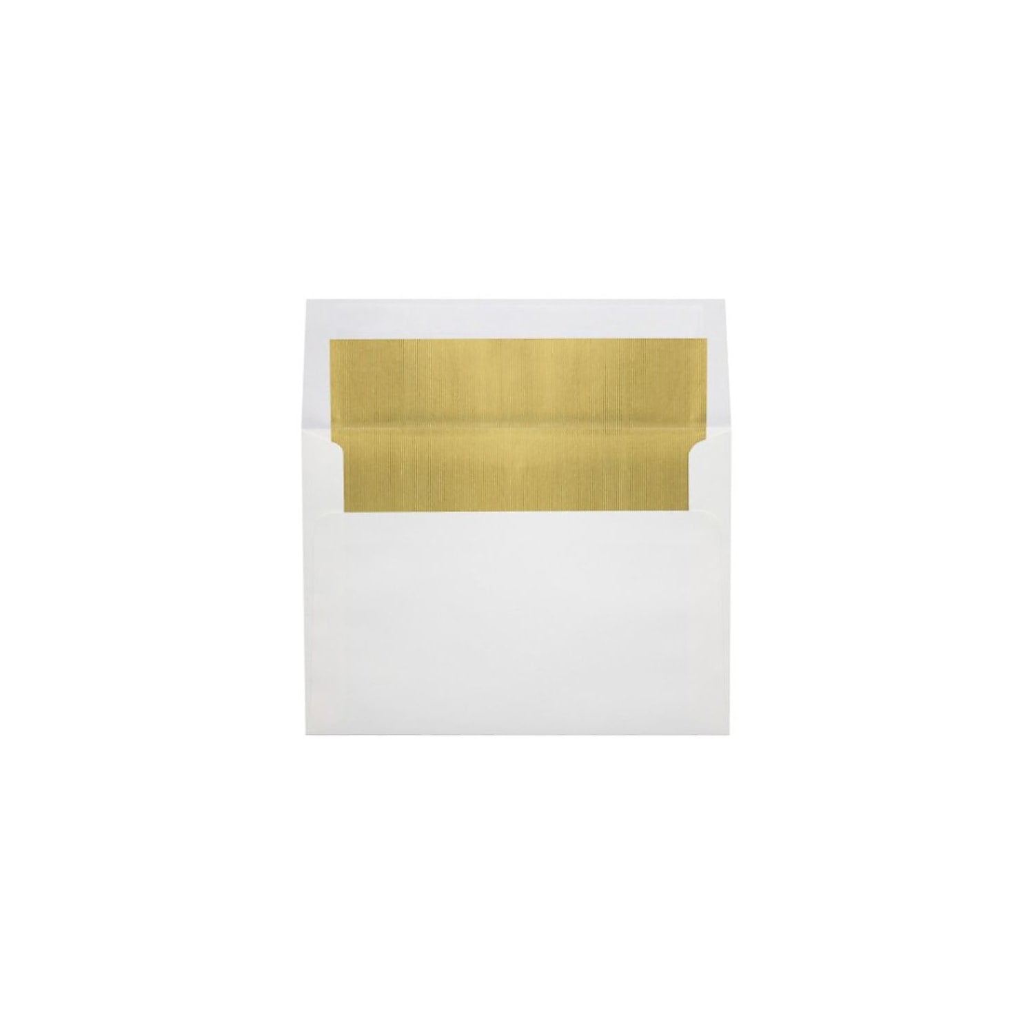 LUX A8 Foil Lined Invitation Envelopes (5 1/2 x 8 1/8) 250/Box White w ...