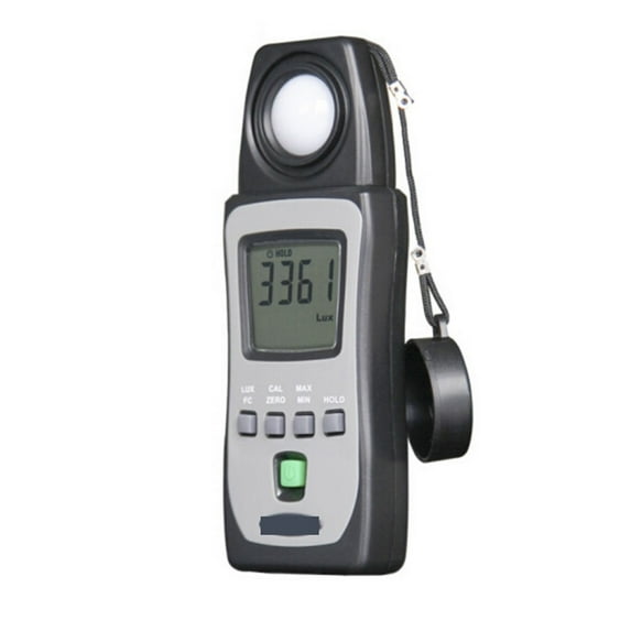 LUX/FC Lux Meter Light Tester Illuminometer Luminance Velocity ...