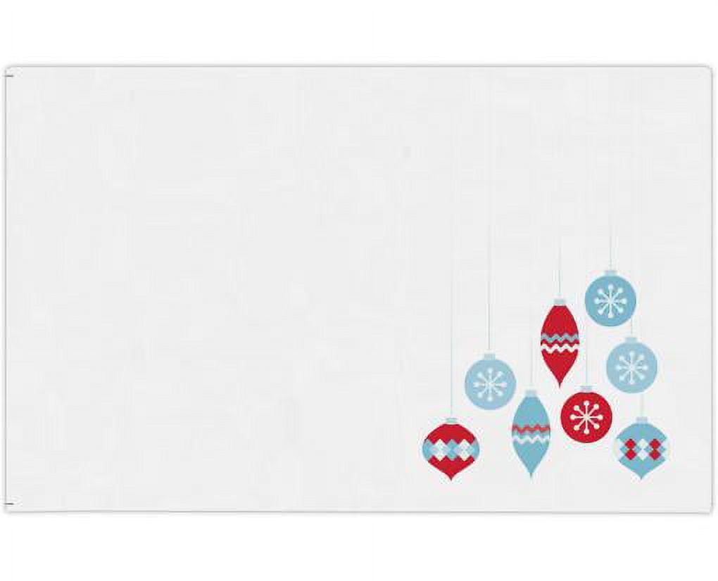 LUX Paper #1 Coin Envelopes, White with Ornaments, 2.25 x 3.5 inches ...